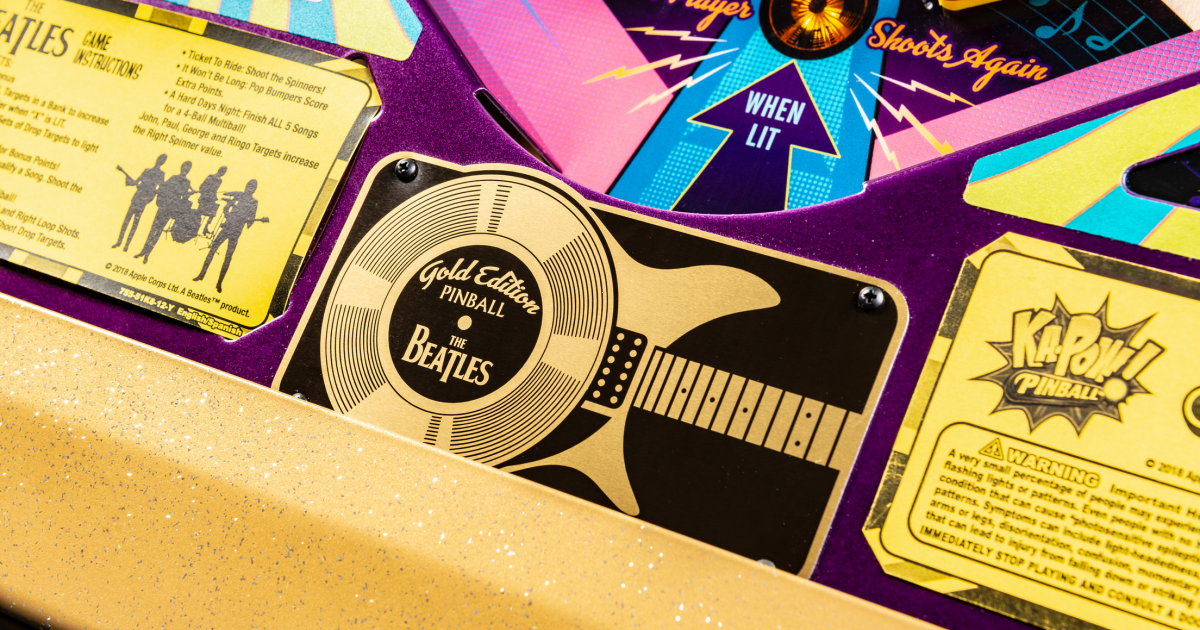 The Beatles and Stern Pinball Announce the First and Only Beatles ...