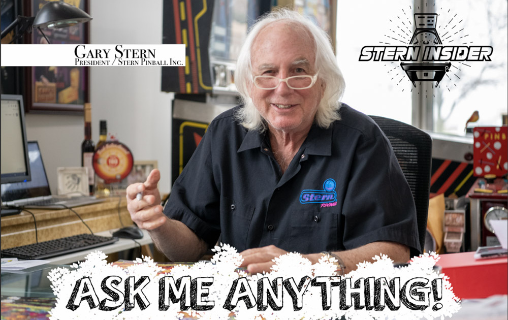 Gary Stern AMA - Stern Pinball