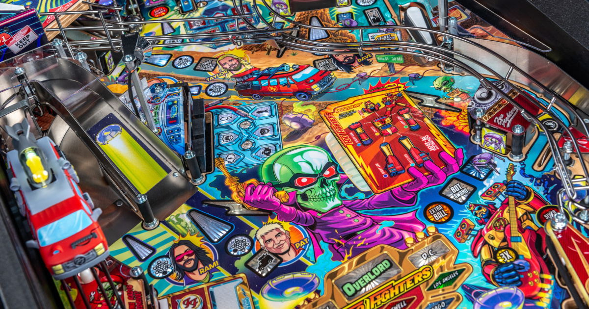 Foo Fighters and Stern Pinball Announce New Rock and Roll Pinball ...