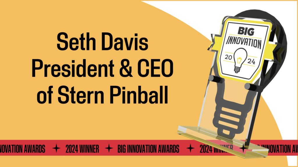 2024 Big Innovation Award Winner - Seth Davis - Old School Gamer Magazine
